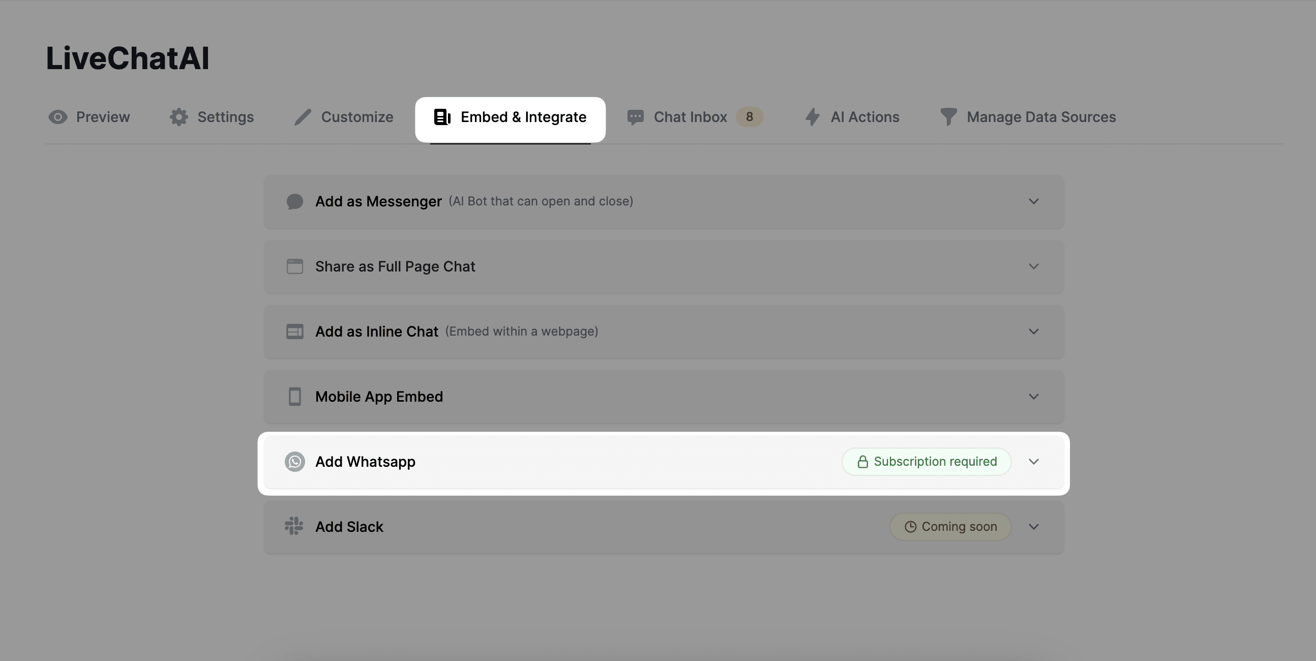 Integrate LiveChatAI with WhatsApp for Automated Messaging